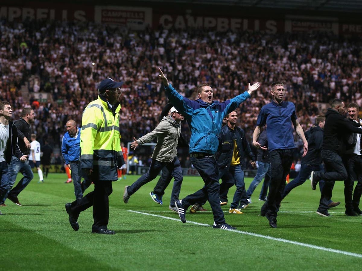 Pitch invasions only show the passion involved in the beautiful game ...