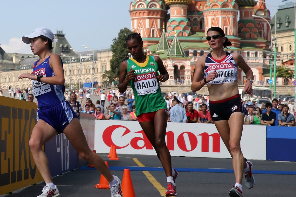 World Championships: Marathon effort by Britain's Susan Partridge who ...