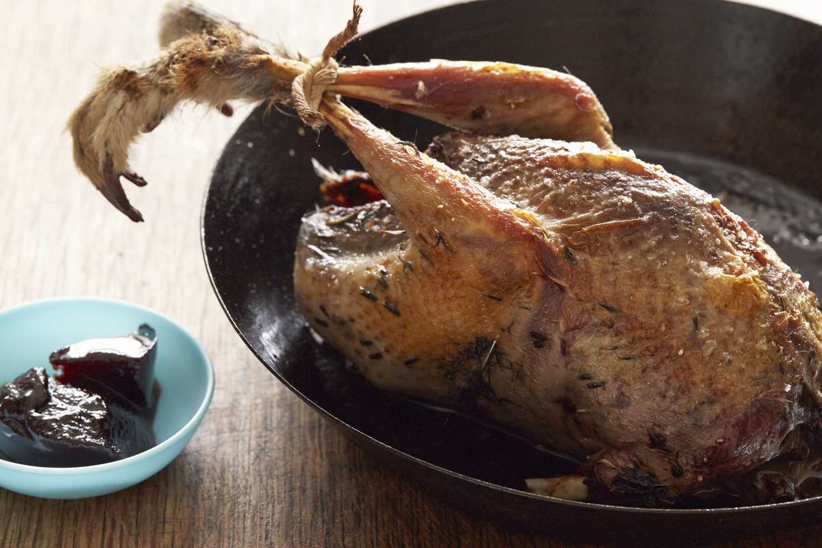 Roasted grouse with gravy and hedgerow jelly | The Independent | The ...
