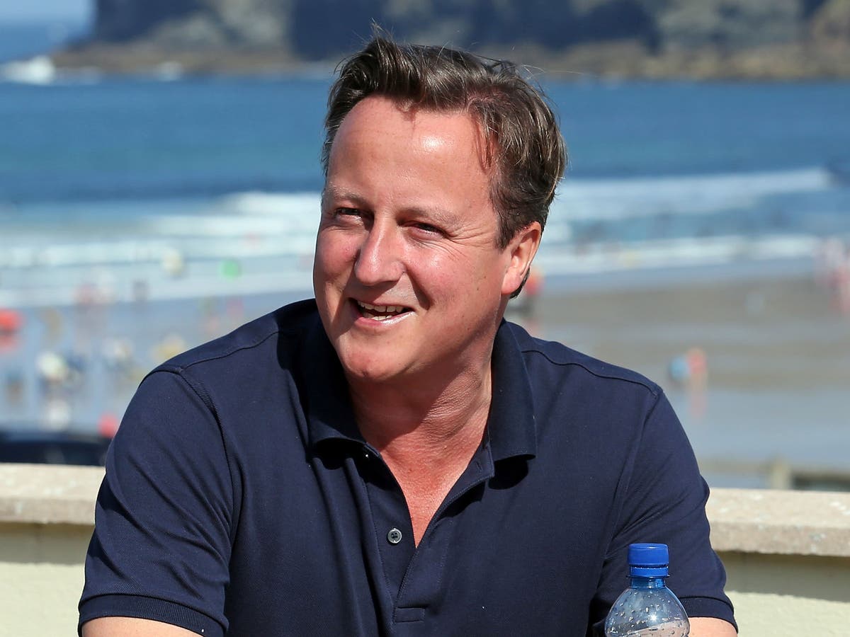 David Cameron shows even true blues turn red | The Independent | The ...