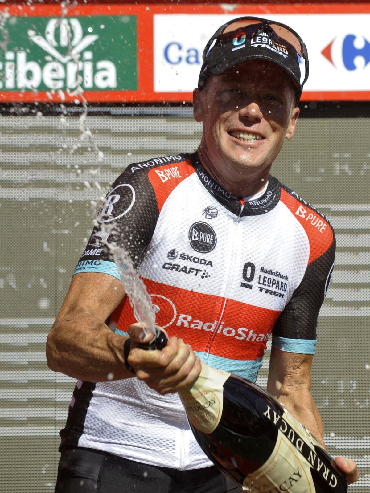 American Christopher Horner breaks away into the lead in Spain | The ...