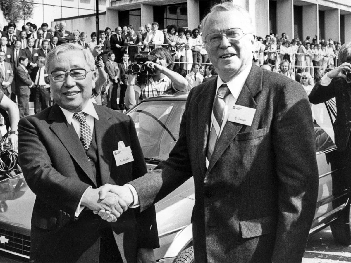 Eiji Toyoda: Executive who helped create the 'Toyota Way' method of car ...