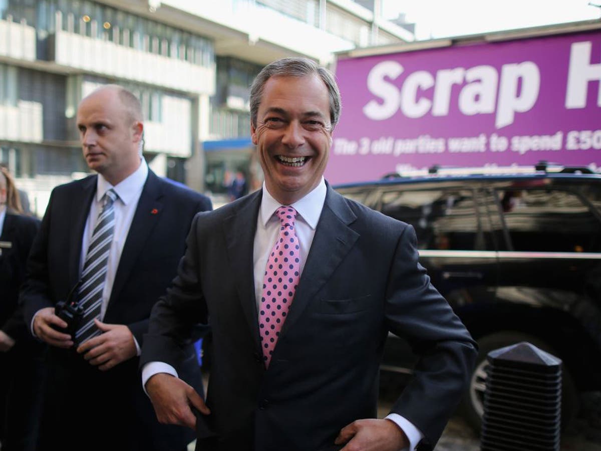 Complete And Utter Nonsense Nigel Farage Rubbishes Hitler Youth Allegations Ahead Of Ukip
