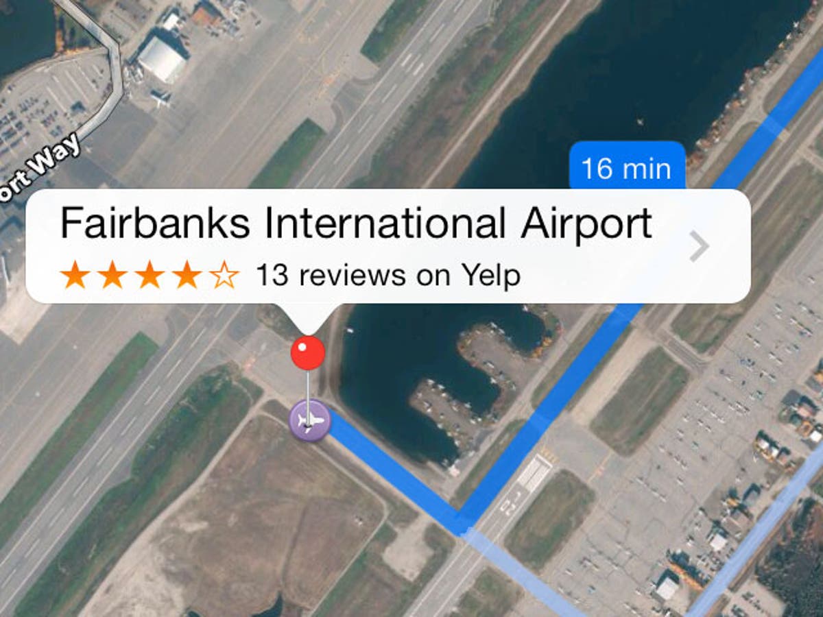 Apple Maps app bug directs drivers on to airport runway | The ...