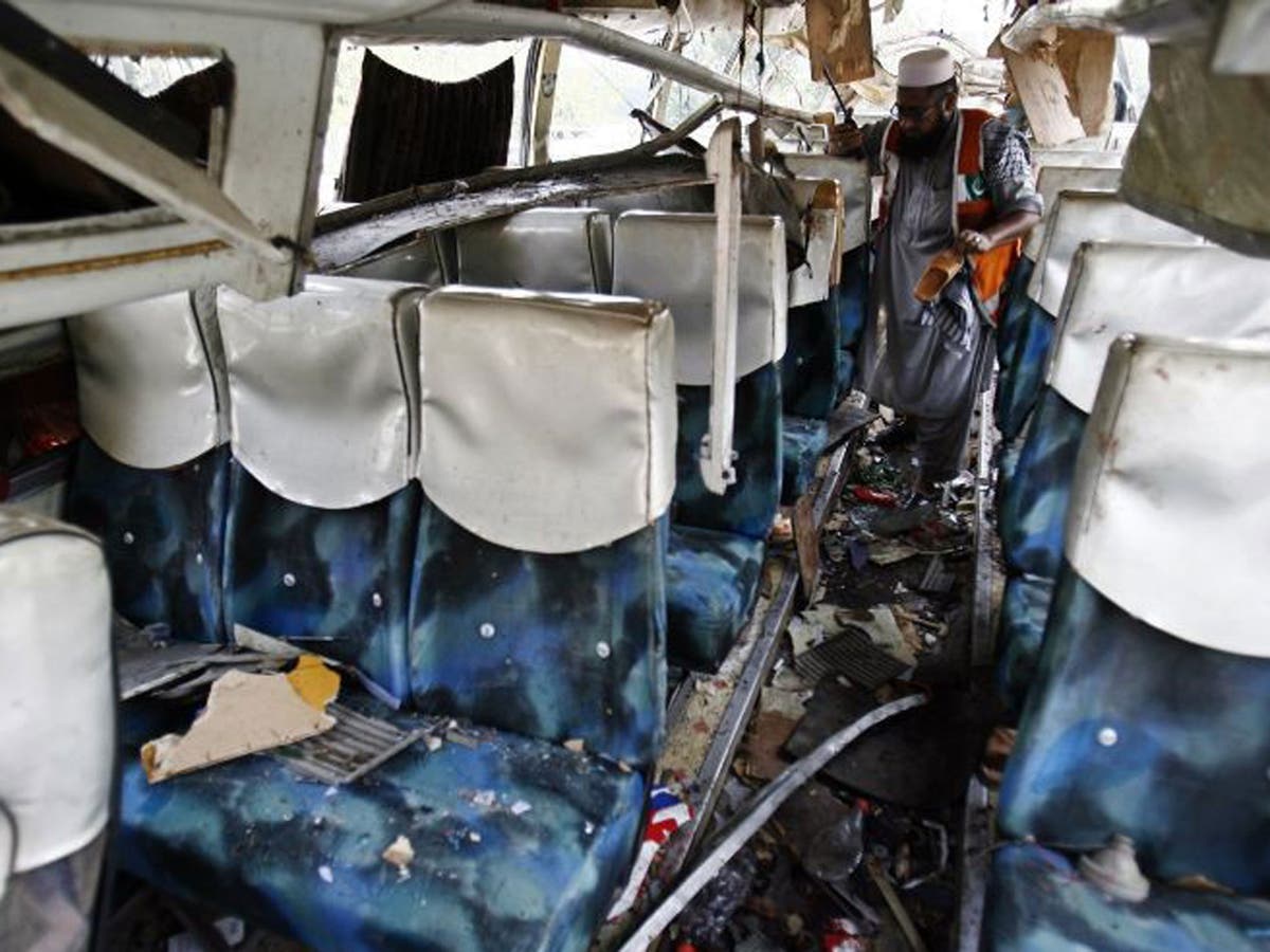 Pakistan bus bomb kills at least 17 | The Independent | The Independent