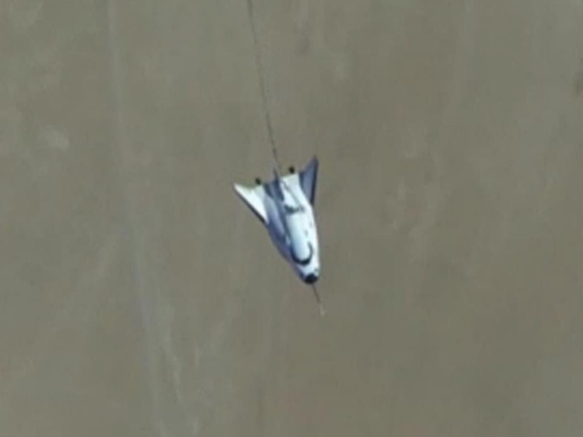 Video: Unmanned space shuttle makes first test flight | The Independent ...