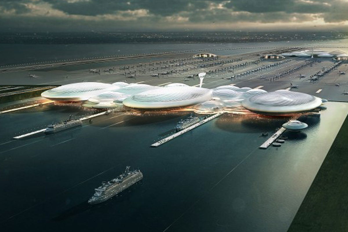 'Boris Island' design plans: Pictures of proposals for London airport ...
