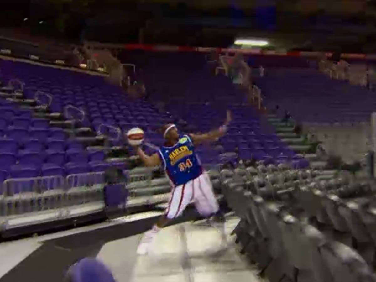 Video: The world's longest ever basketball shot | The Independent | The ...