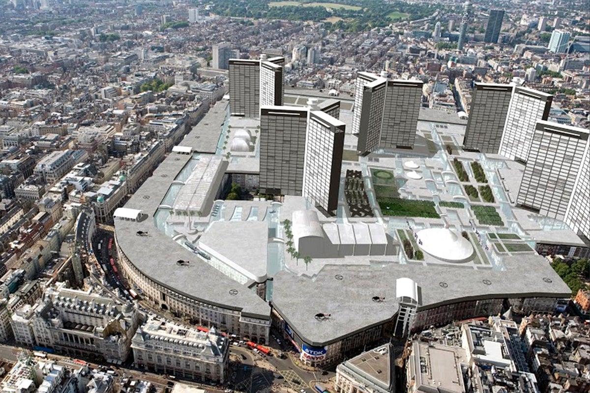 Exhibition reveals how London could have looked if radical development ...