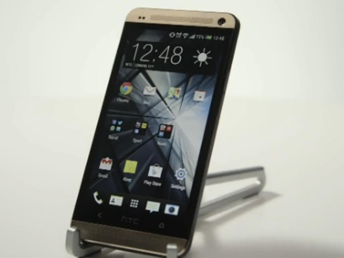 Video: First look at the HTC One Gold edition | The Independent | The ...
