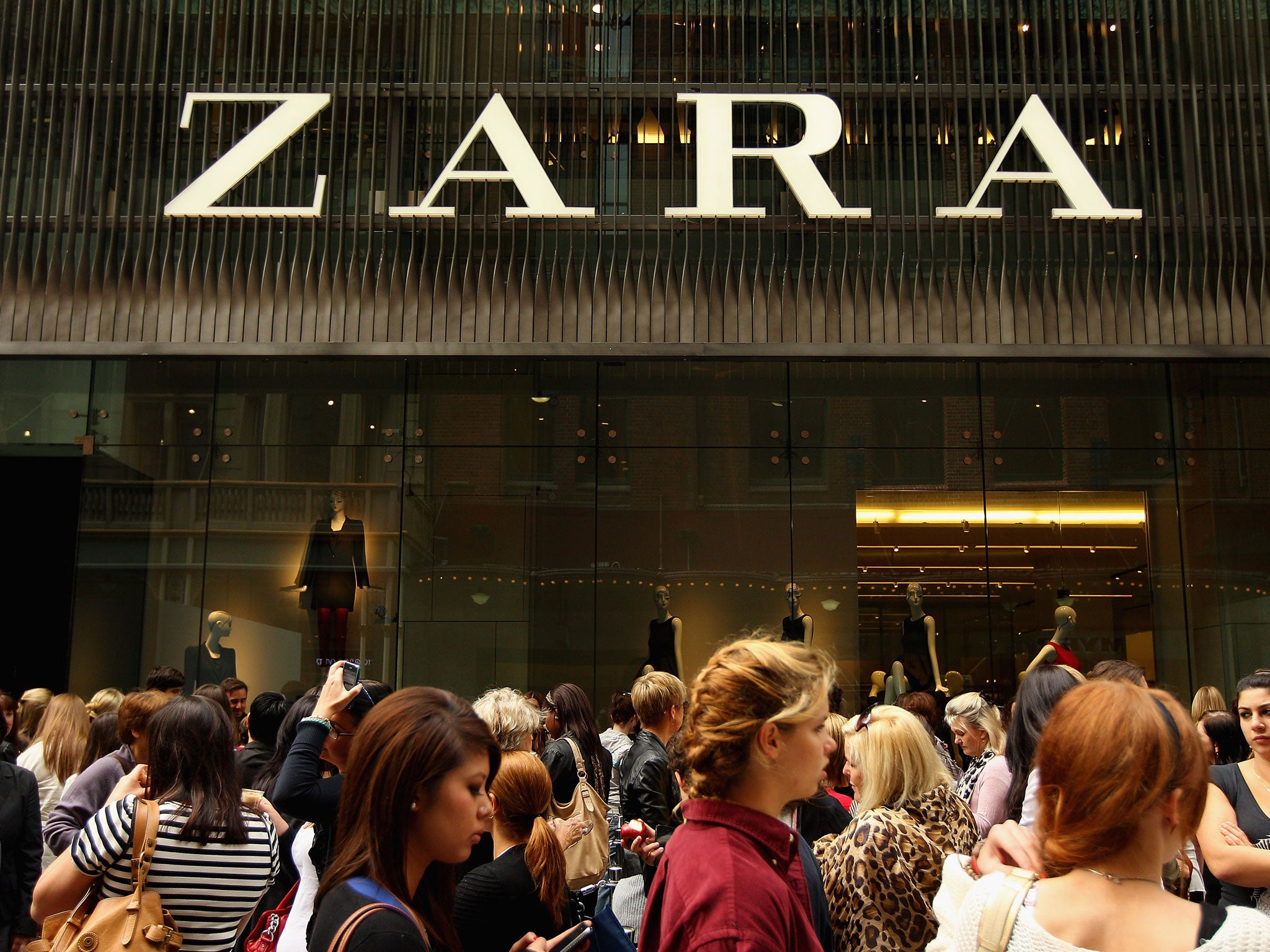 Zara Owner Inditex Blames Flat Profits On Strong Euro The Independent