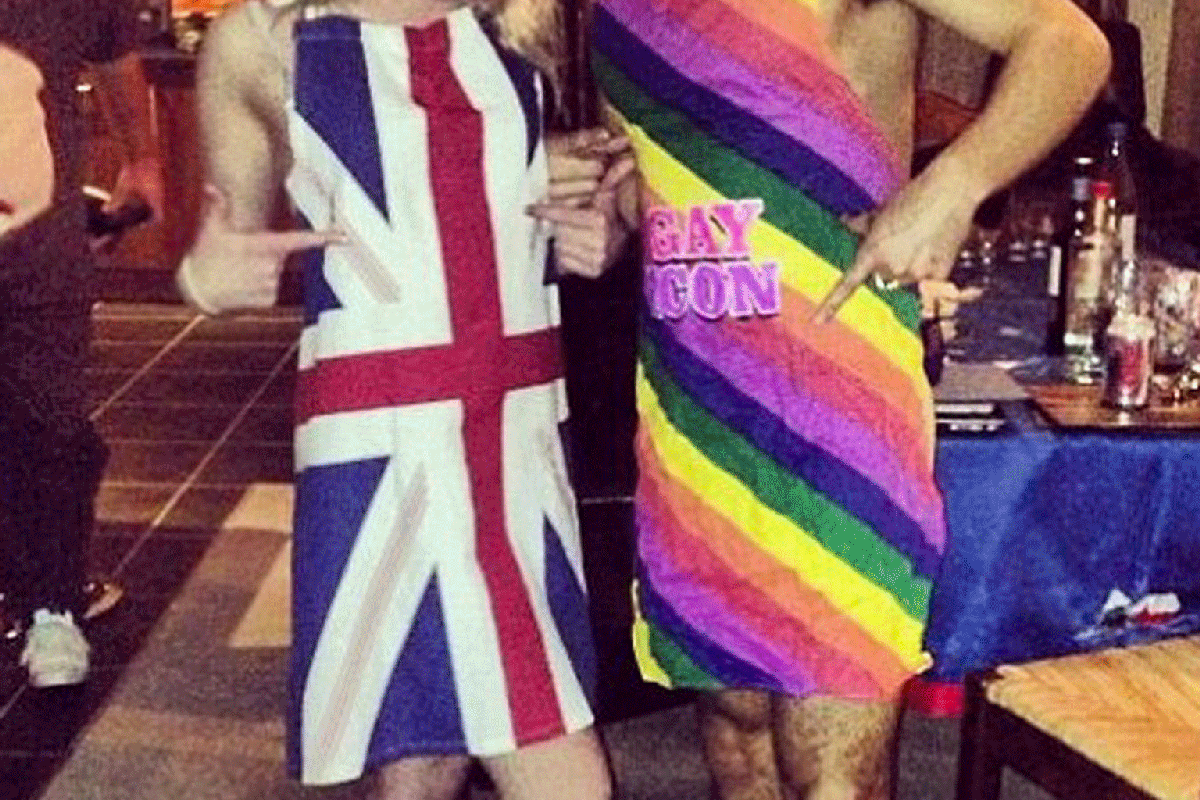 Tom Daley's family show their support with rainbow themed Christmas ...