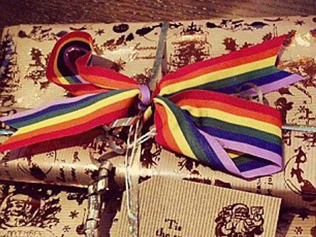 Tom Daley's family show their support with rainbow themed Christmas ...