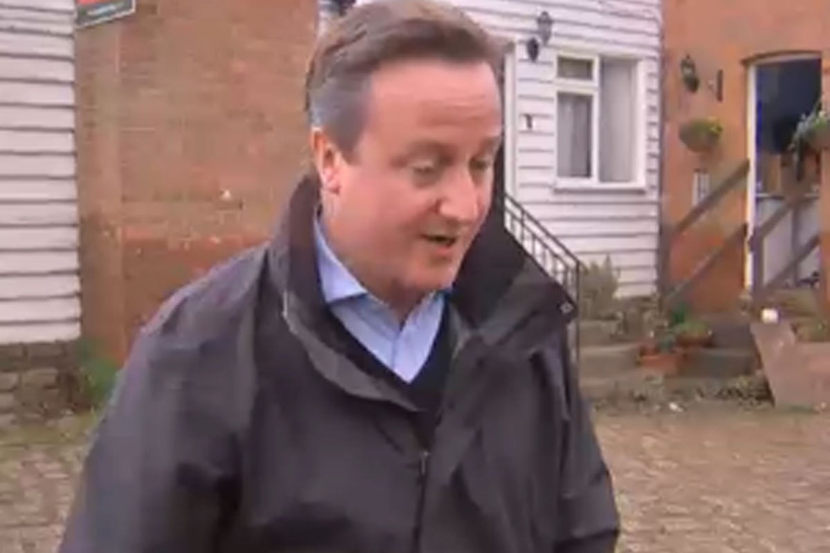 Video: David Cameron on flood defences | The Independent | The Independent