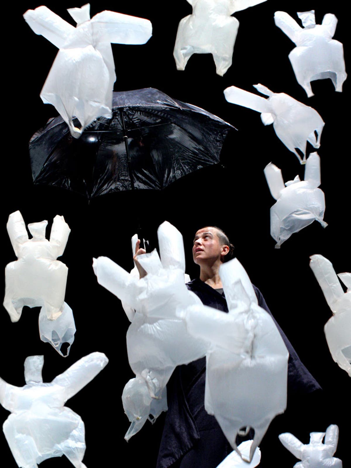 Bag lady: Pioneering performance artist Phia Ménard is pushing mime to ...