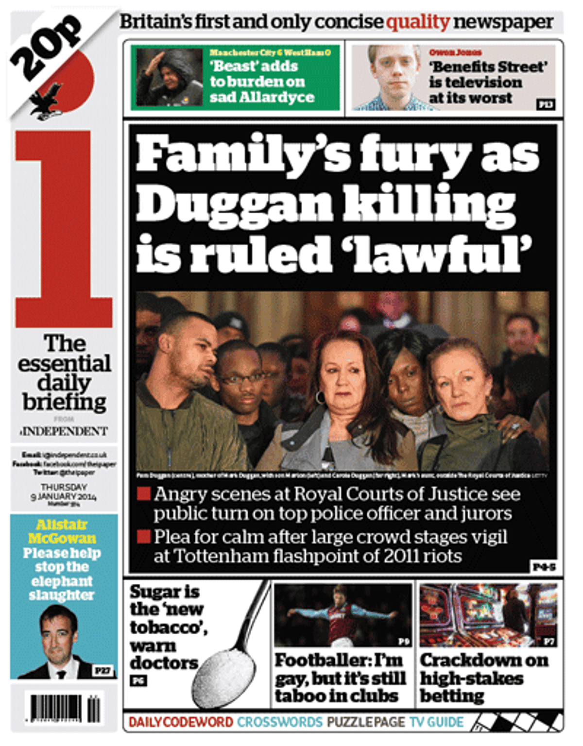 i Editor's Letter: The shooting of Mark Duggan | The Independent | The ...