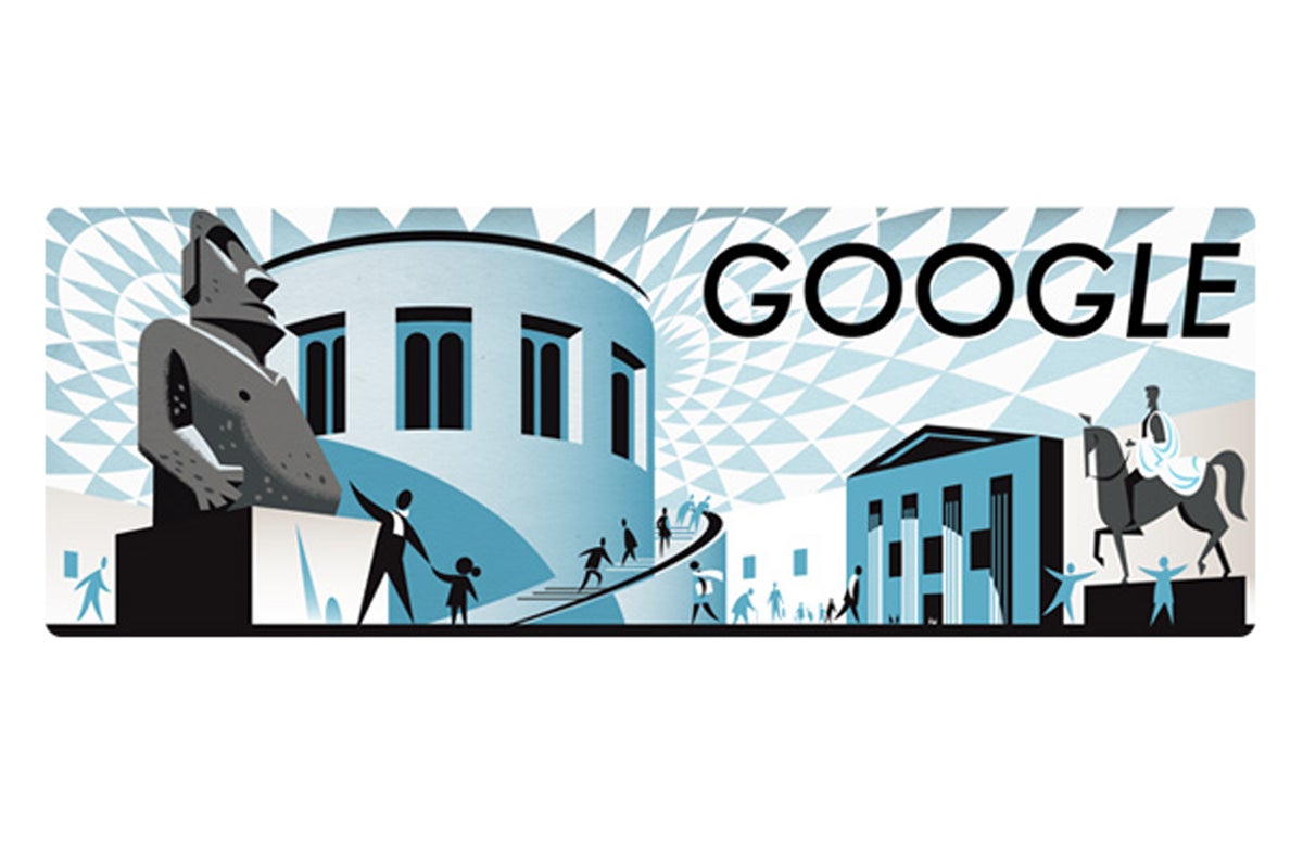 255th anniversary of the British Museum: Google Doodle celebrates ...