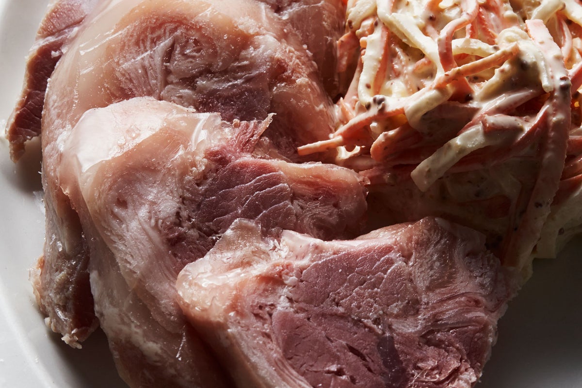 Mark Hix recipe: Bath chaps with winter remoulade | The Independent ...