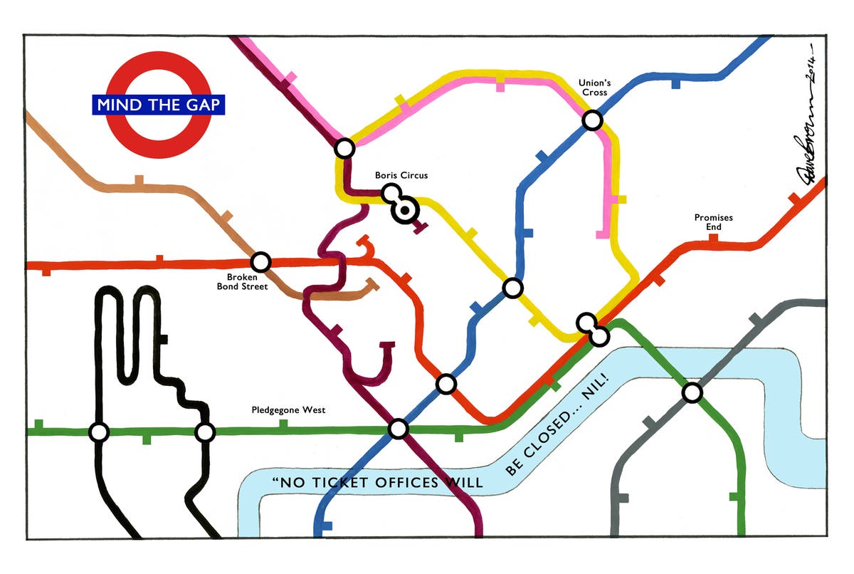 Tube strikes 2014: The week the Underground map was redrawn | The ...