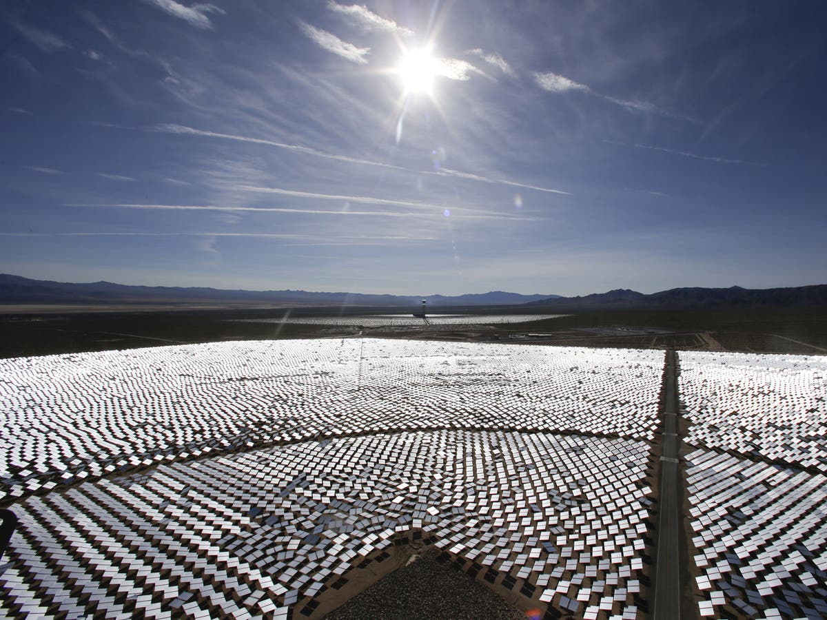 California opens world's largest solar power farm - as evidence emerges ...