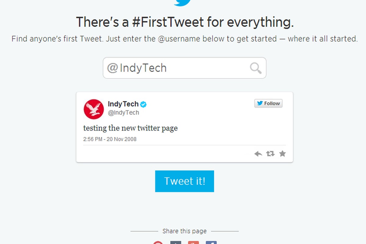 Find your first tweet on Twitter (without all the boring scrolling ...
