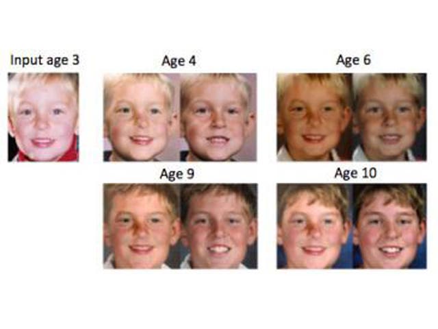 New age-progression software predicts what a child will look like as ...
