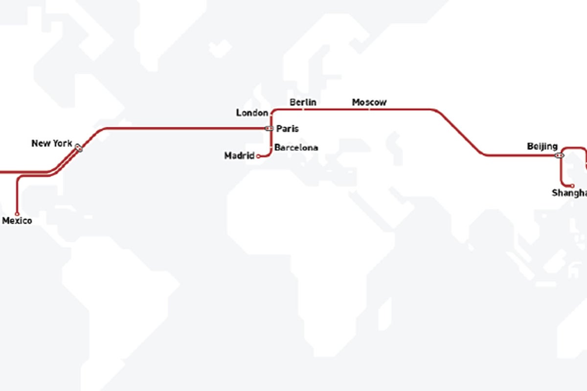Architect Jug Cerovic creates standardised tube maps for the world's ...