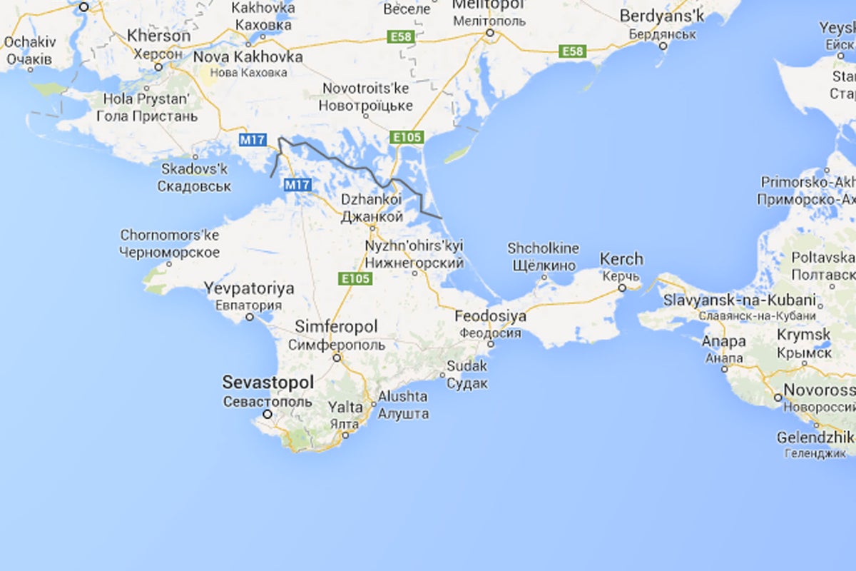 Ukraine crisis: Crimea made part of Russia on Google Maps – but only ...