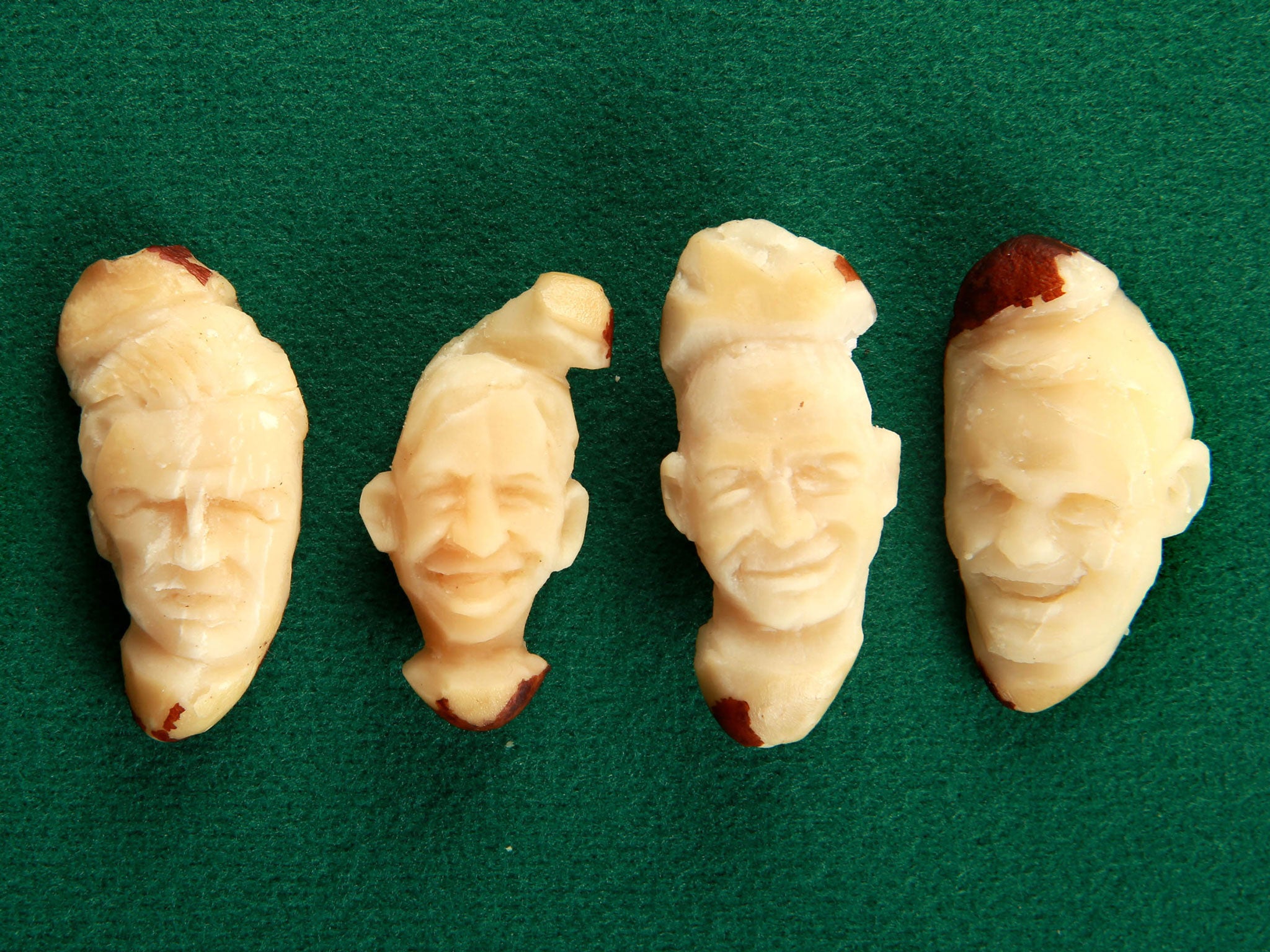 Weirdest World Cup promotion yet? England football legends immortalised ...