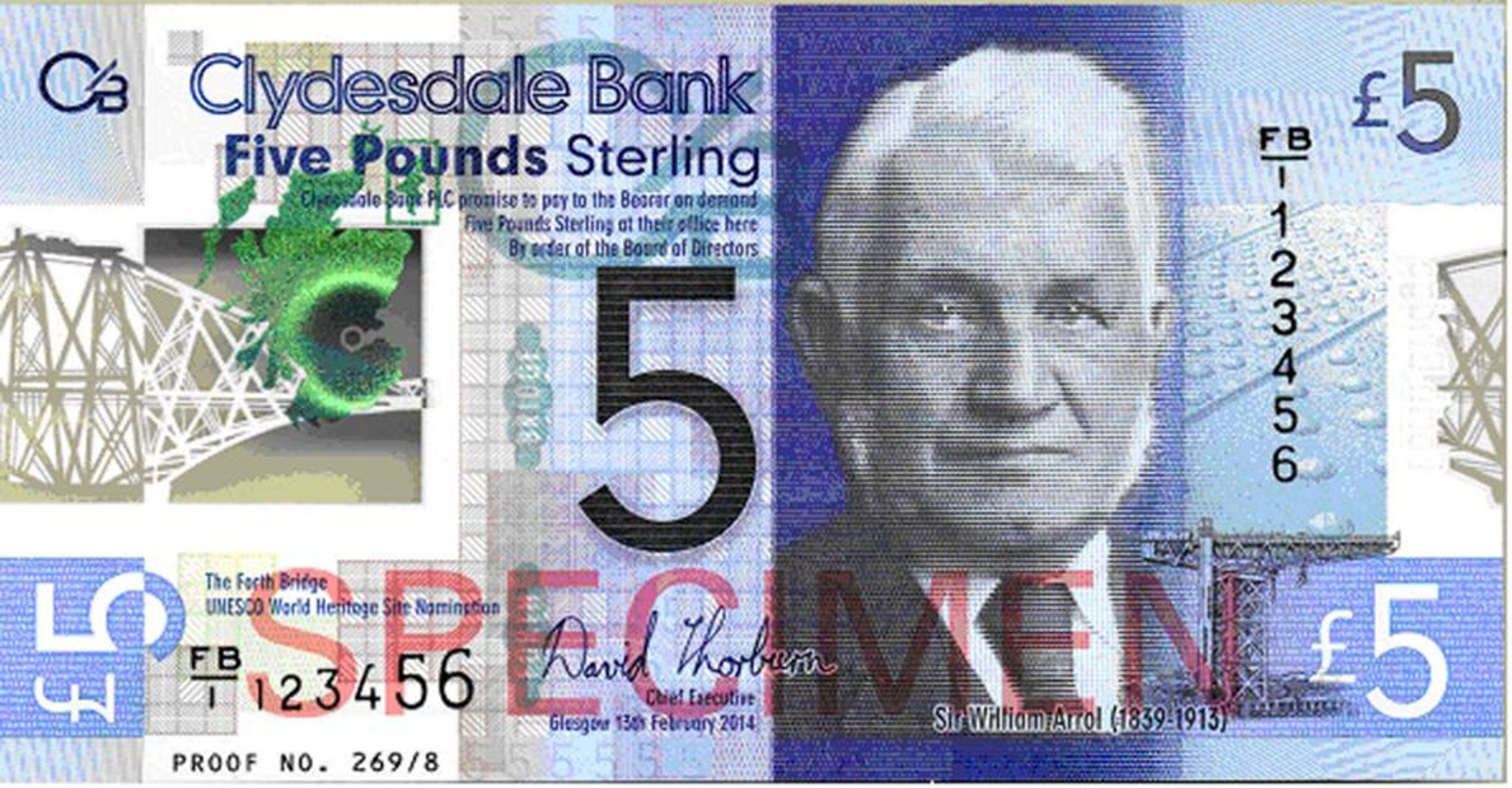 New plastic banknotes in Scotland will mark 125th anniversary of the ...