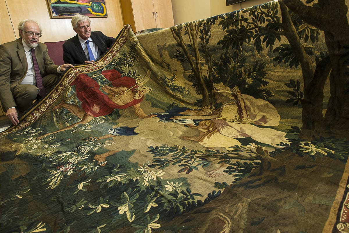 University of Sheffield returns 300-year-old tapestry looted by Nazis ...