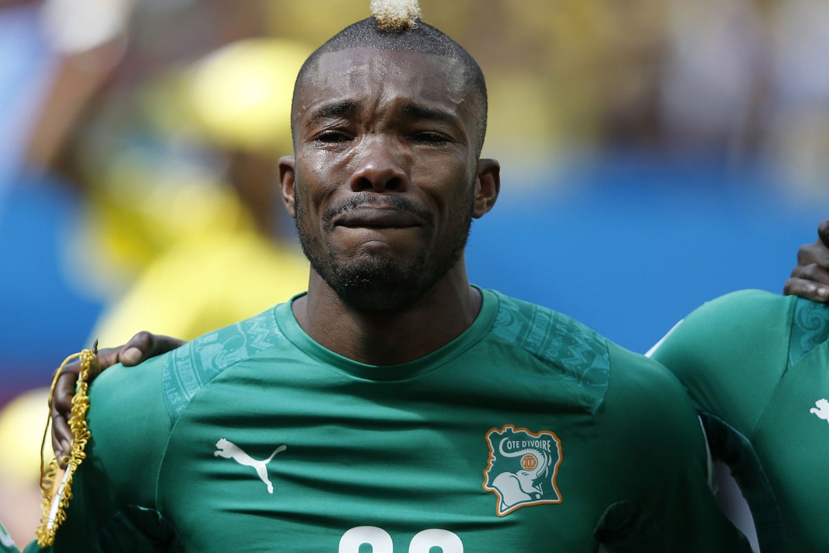 Serey Die: Midfielder in tears ahead of Ivory Coast's defeat to ...