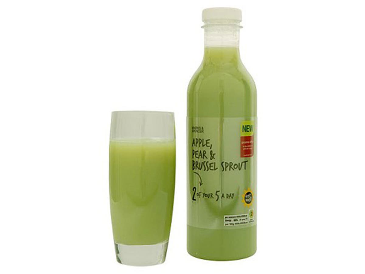 'Drink your sprouts!': Marks and Spencer to release Brussels Sprout ...