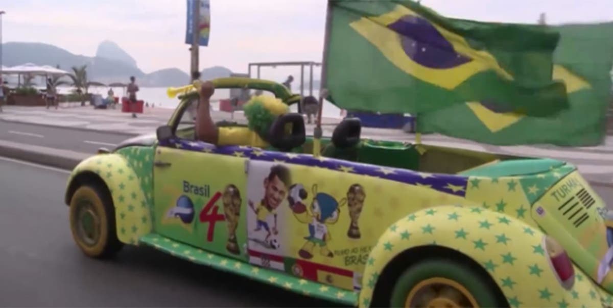 Fans modify cars for World Cup | The Independent | The Independent