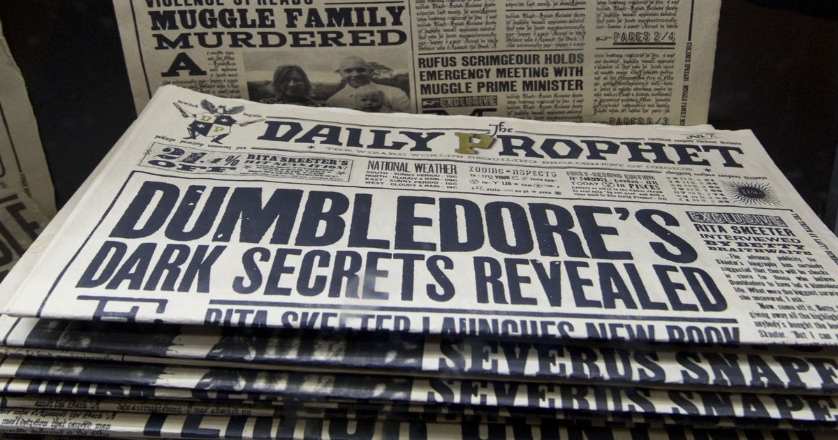 Daily Prophet Boxlunch Harry Potter The Daily Prophet Headline Tab