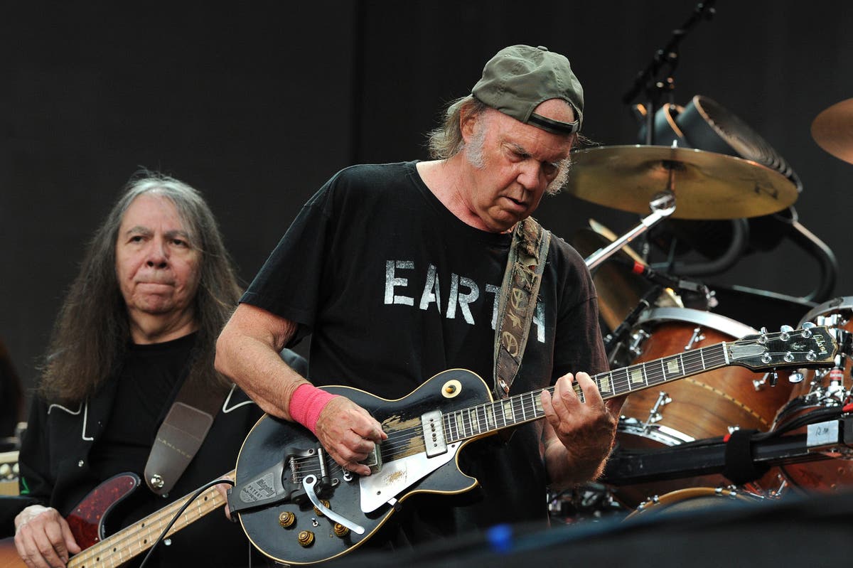 Neil Young and Crazy Horse, BST Hyde Park, review: 'The hippie dream is ...