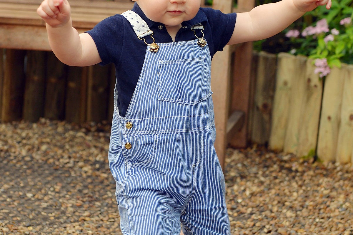 Prince George first birthday: Official picture released as heir turns ...