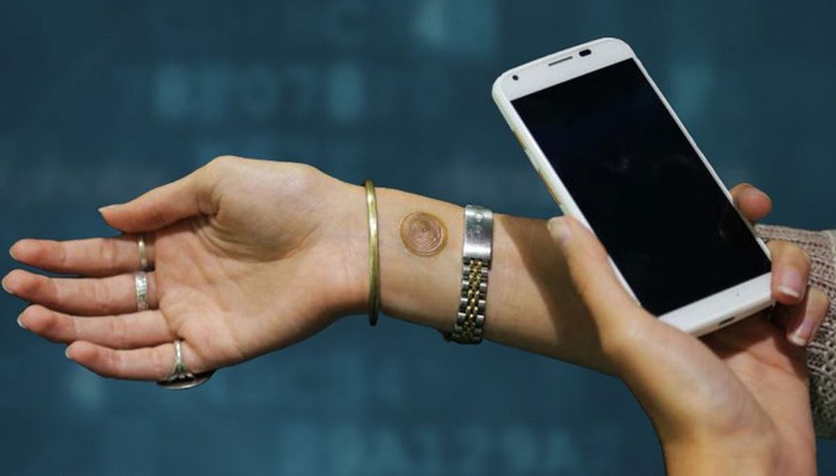 Unlock your smartphone with a digital tattoo | The Independent | The ...