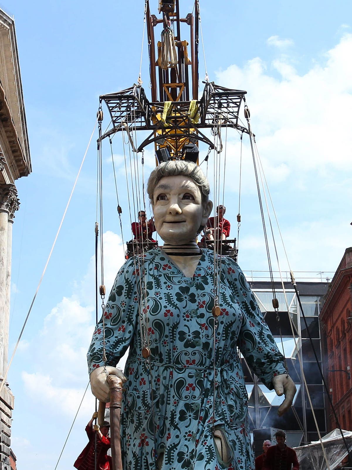 Page 3 Profile: Giant Grandmother, Marionette | The Independent | The ...