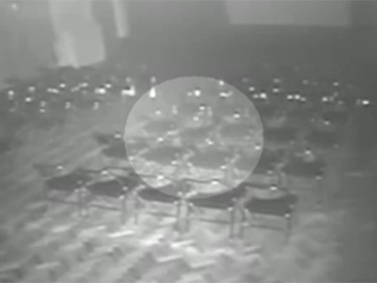 Watch a ghost move a chair in an empty room | The Independent | The ...