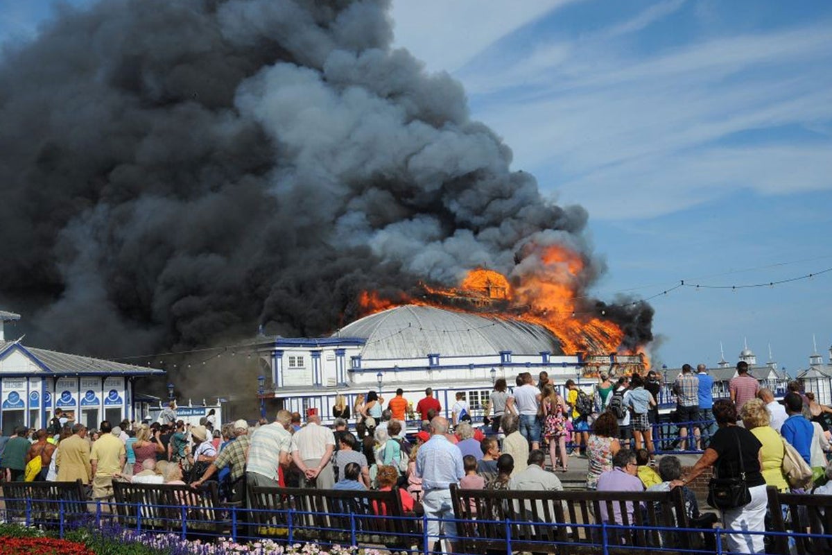 The end of another pier show: Tears have dried over the blaze in ...