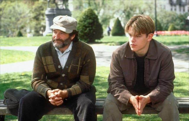 Good Will Hunting bench in Boston gets quote tributes to Robin Williams ...
