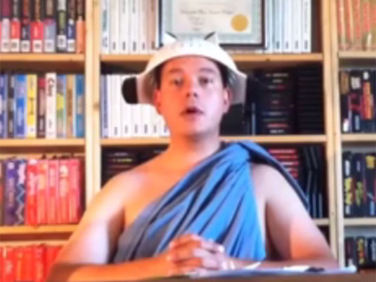 Pastafarian fights for his right to wear a colander on his head in ...