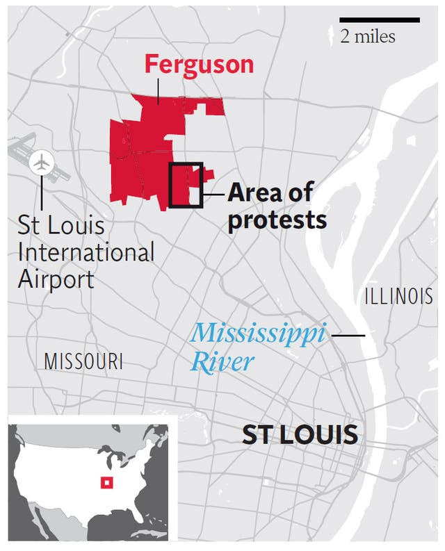 Ferguson: In the heartlands of America, a descent into madness | The ...