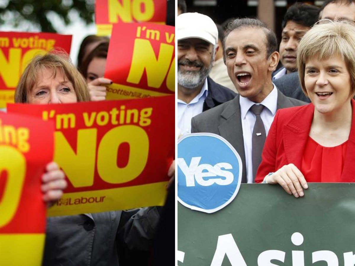 Scottish independence: 'Yes' vote takes the lead for first time in ...