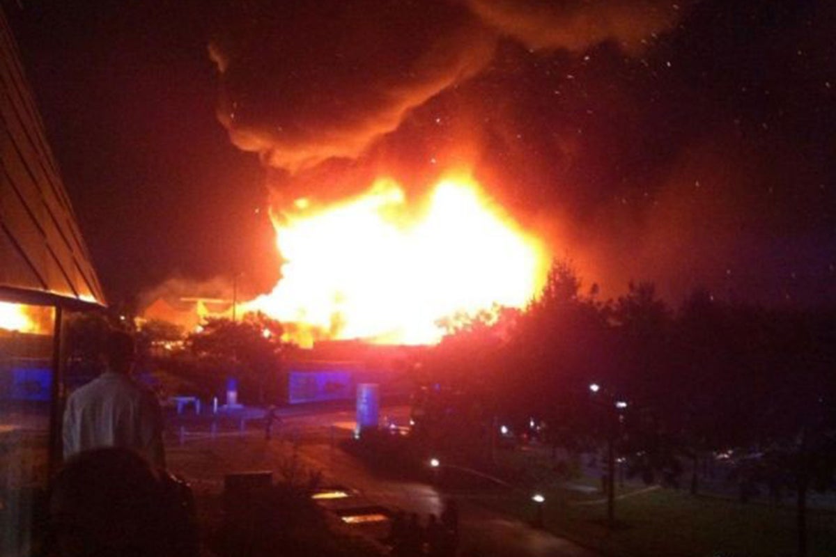 University of Nottingham fire: Multi-million pound chemistry lab ...