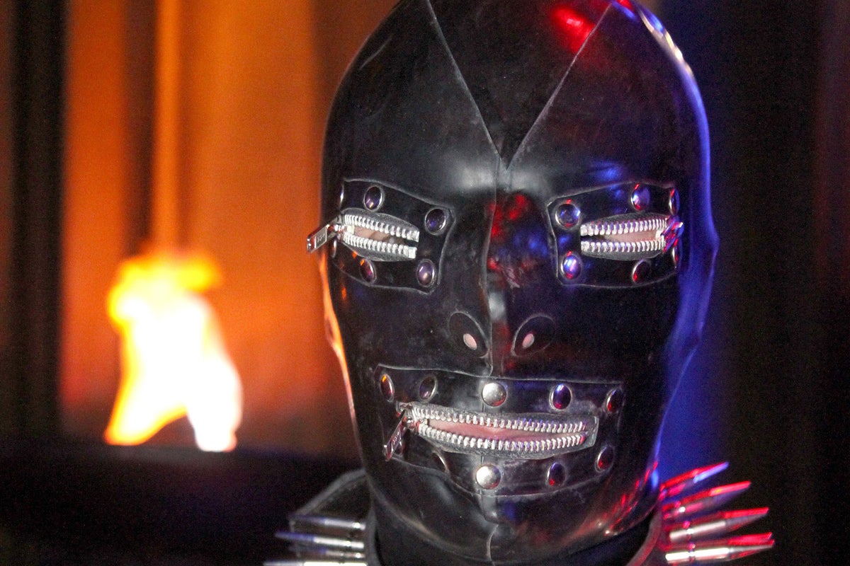 The Gimp Man of Essex: 'I don't go round to scare people, I want to do ...