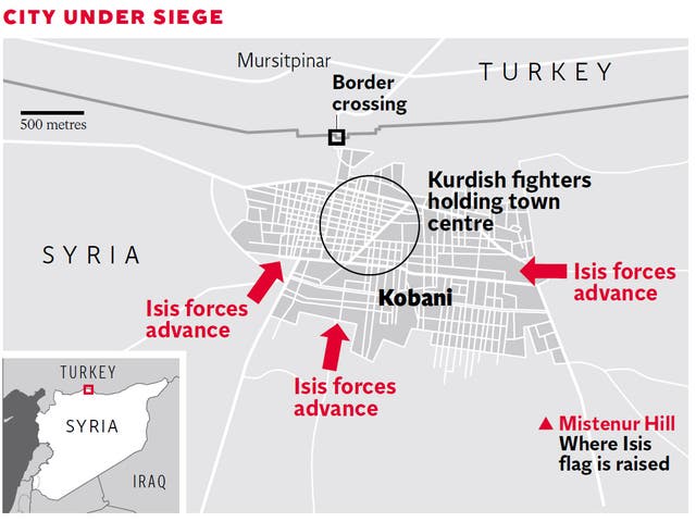 Isis in Kobani: Where is it and why is the battle to defend it so ...