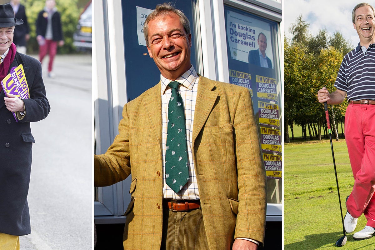 Nigel Farage undressed: The Ukip leader's fuddy-duddy look is a ...