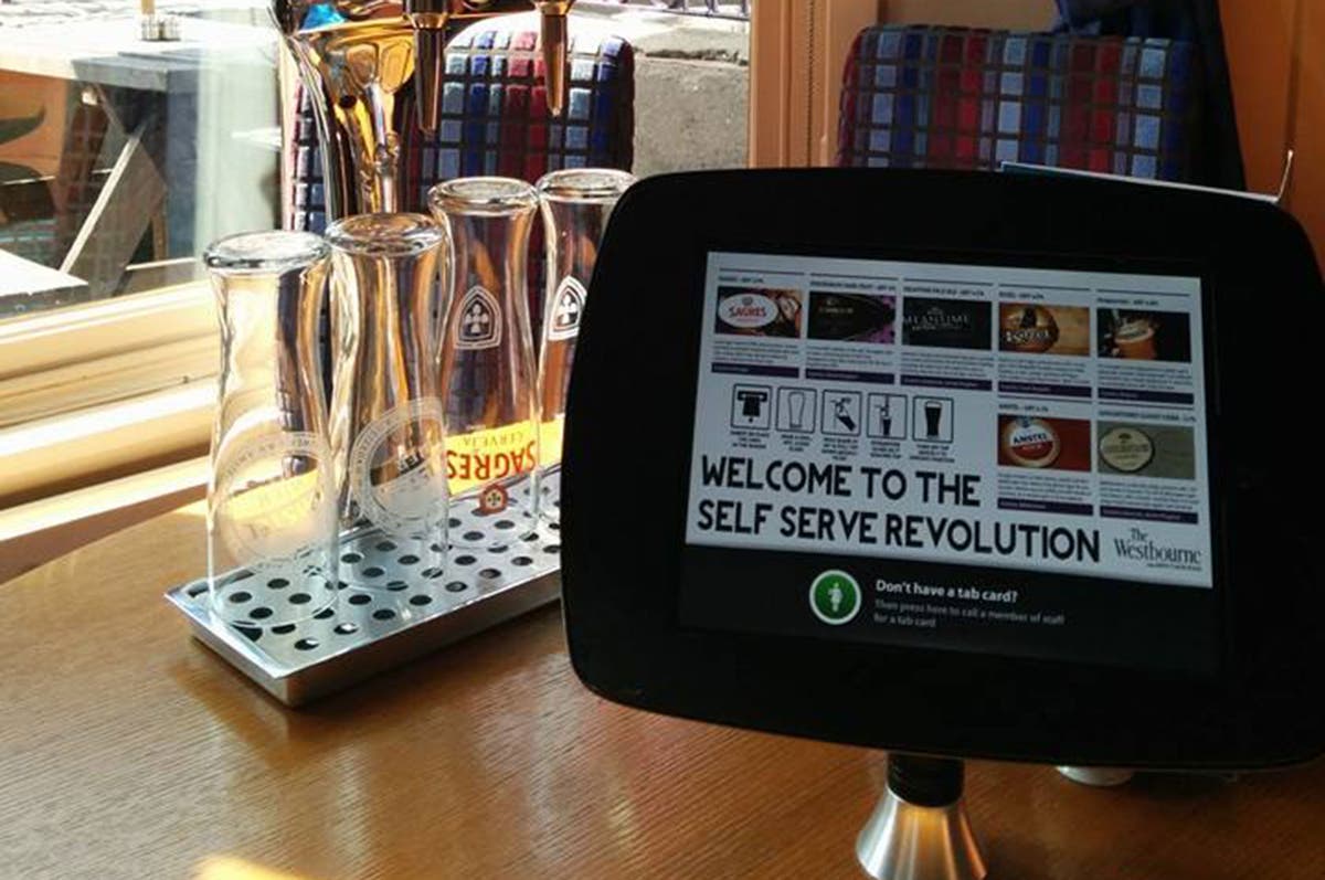 Britain's first 'iPub' allows punters to pull their own pints | The ...